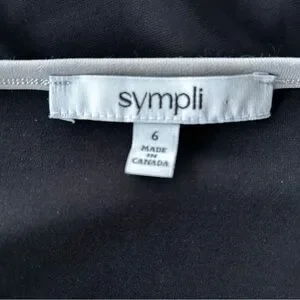 Sympli | Tops | New Sympli Colour Block Boxy Elbow Sleeve Size 6 Sand ...